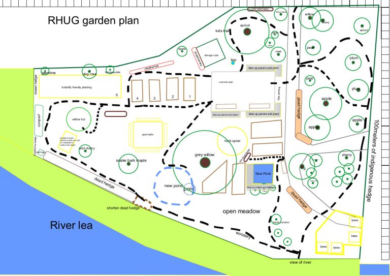Robin Hood site map with paths – Robin Hood Garden